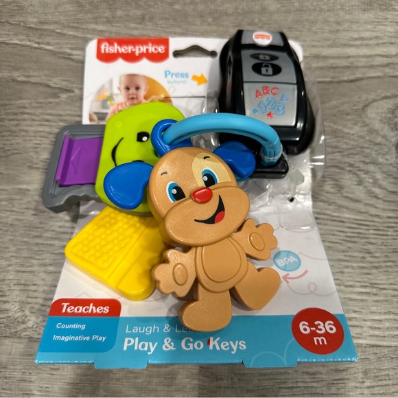 Fisher-Price | Toys | Fisherprice Laugh Learn Play Go Keys Musical ...